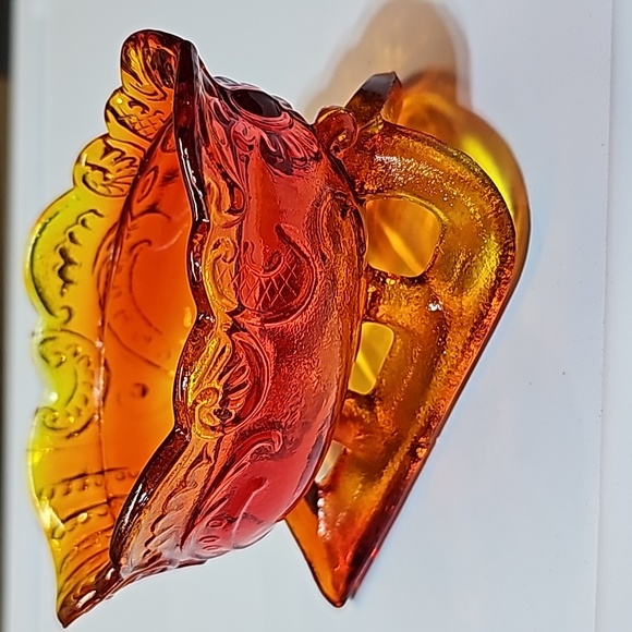 Westmoreland | Holiday | Vintage Summit Glass Westmoreland Amberina ...